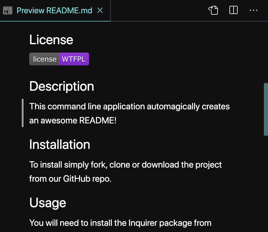 GitHub - darrindevs/awesome-README-generator